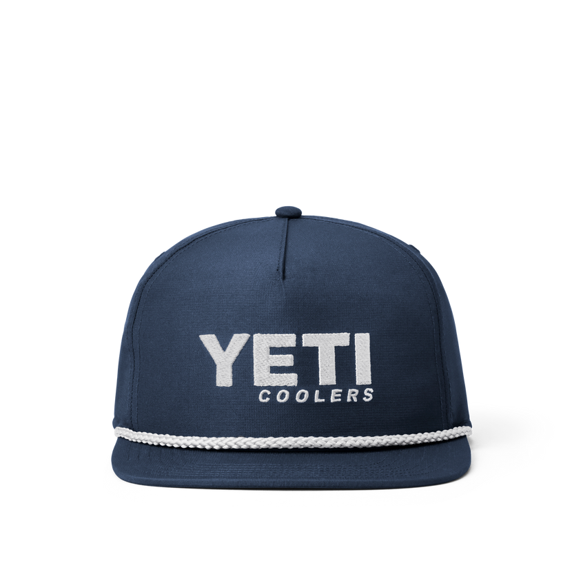 Yeti - Flat Brim Rope Cap - Navy